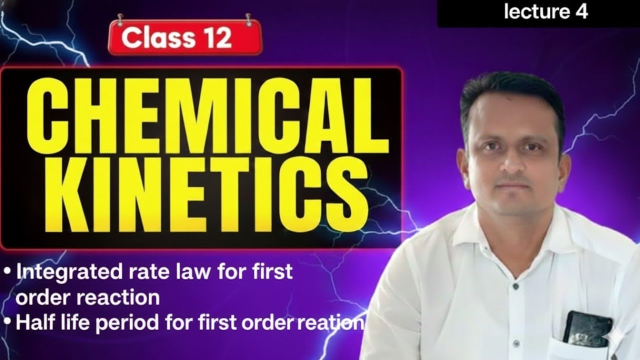 Integrated rate law first order reaction Half life period first order ...