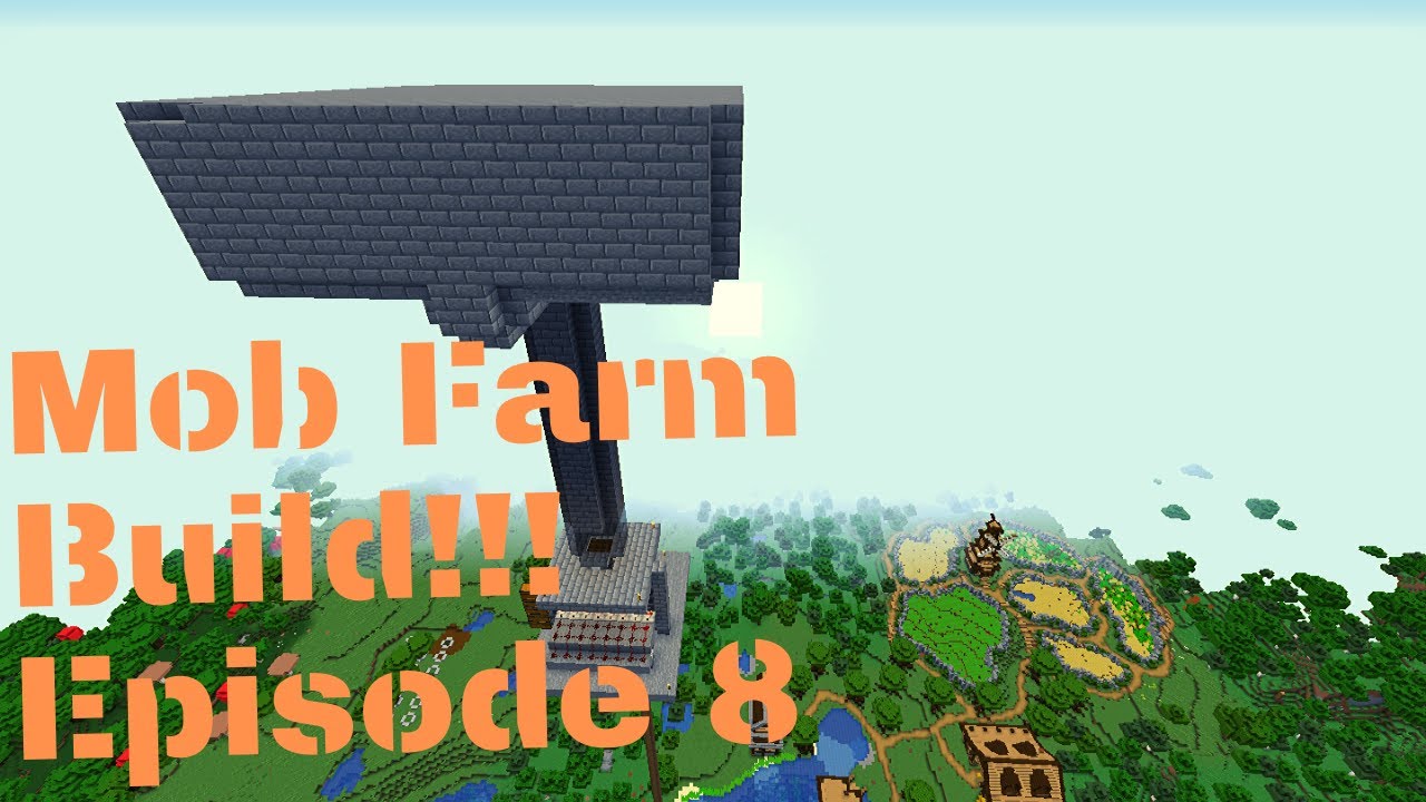 Easy Mob Farm Build [How to]! - Minecraft Let's Play - Episode 8 - YouTube