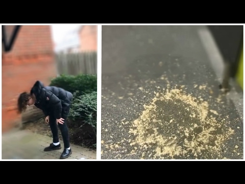 MILK CHUGGING *VOMIT ALERT!* - YouTube