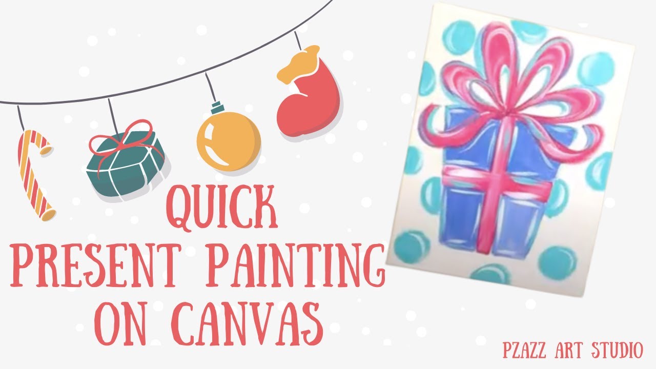 Quick Present on Canvas Tutorial | Full Tutorial | Pzazz Art Studio ...