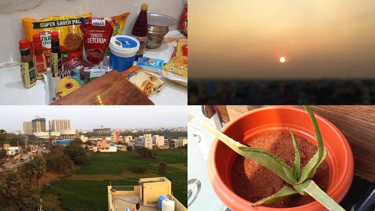 Ghar Mai Order ki Ramadan ke Liye Groceries| Dekha Pyara Sa Sun Set🌞 ...
