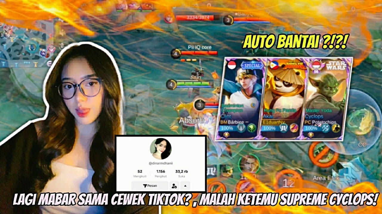 LAGI MABAR SAMA CEWEK TIKTOK, EHH MALAH KETEMU SUPREME CYCLOPS ? AUTO KASIH PAHAMM BANTAI ...