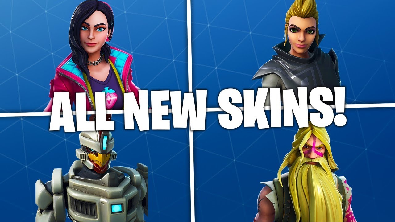 All NEW Skins In Fortnite Season 9! - YouTube
