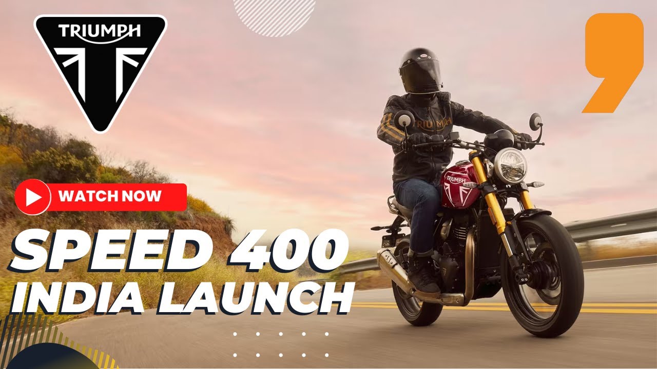 Triumph Speed 400 Launched, Scrambler 400 Soon In India With Bajaj Auto ...