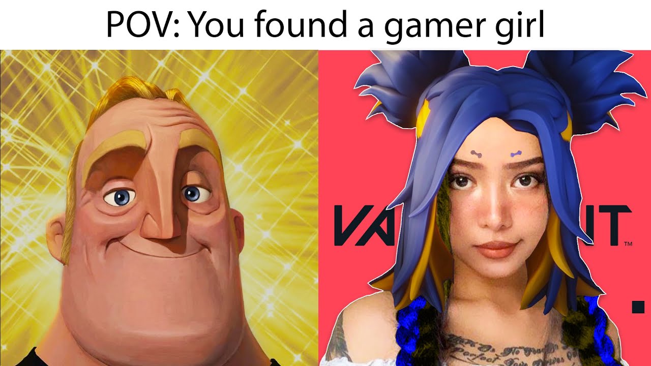 Good Gamer Girlfriend Meme