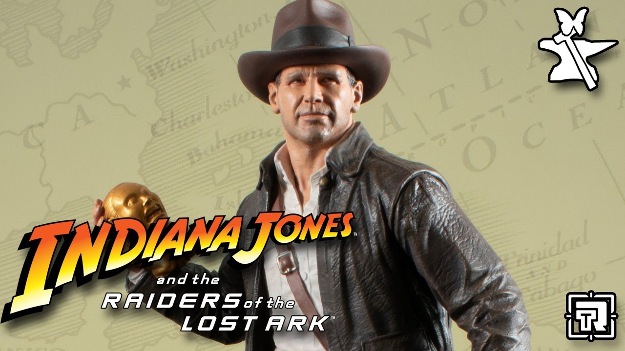 Indiana Jones Treasure Premier Collection Statue Review - YouTube