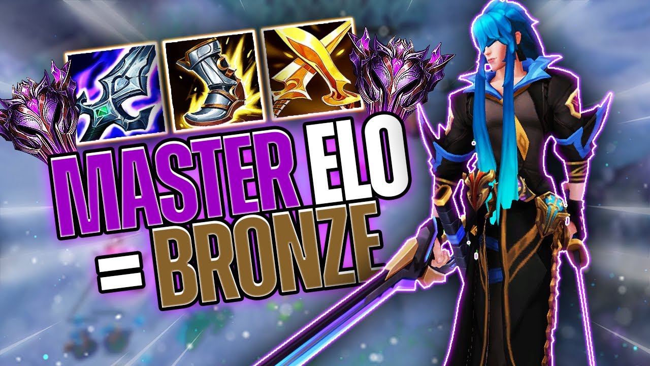 Master Elo IS BRONZE To ME With YONE! (How To STOMP LANE Easily ...