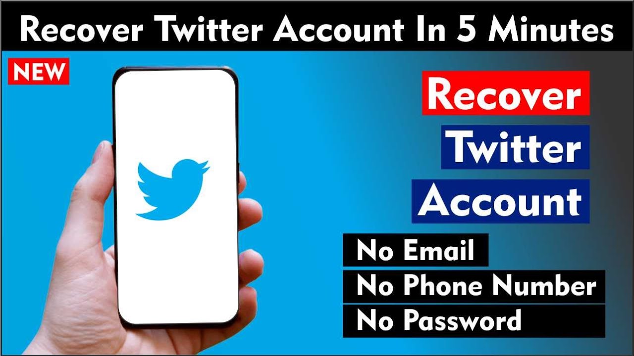 How To Recover Twitter Account Without Email And Phone Number 2021 ...