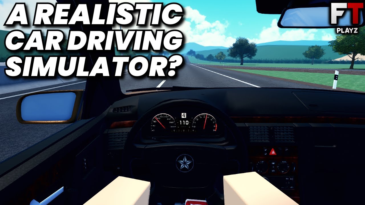 Playing Roblox Realistic Car Driving! (First Impression!) - YouTube