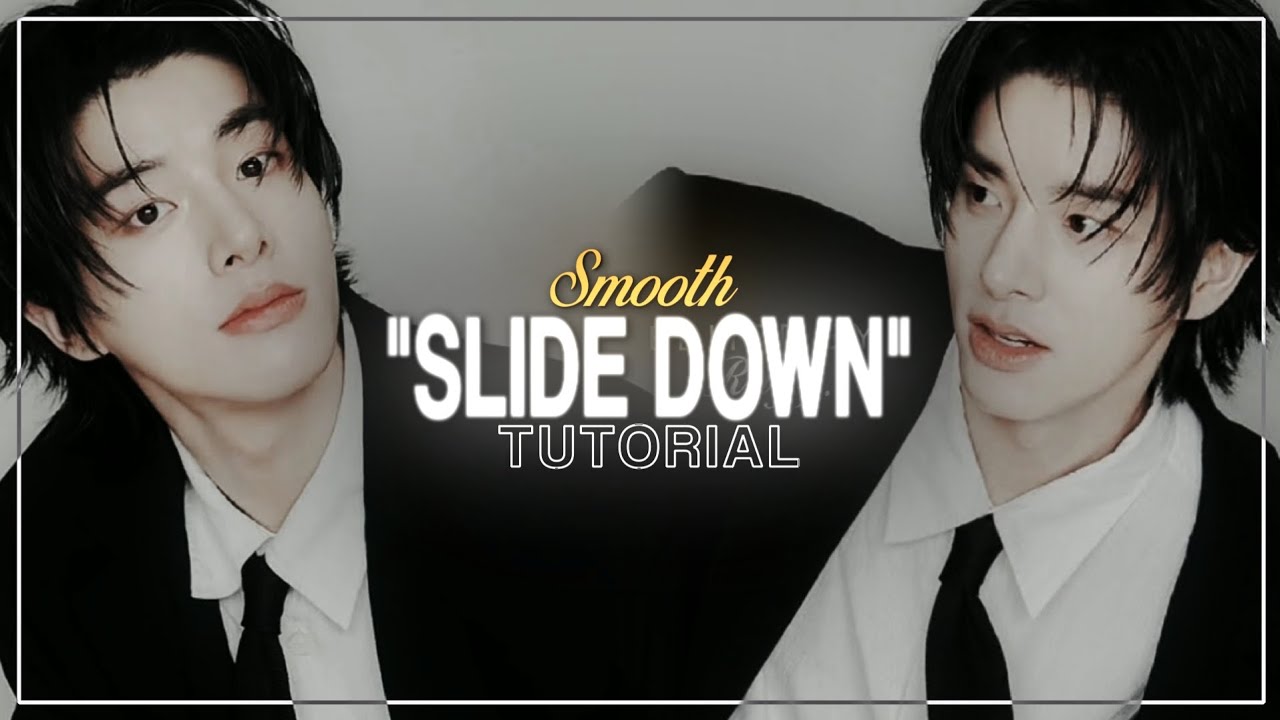 "Smooth slide down" tutorial | Capcut tutorial - YouTube