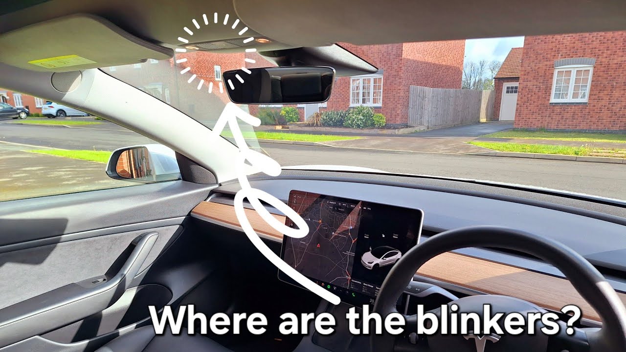Where are the hazard lights in the Tesla? - YouTube