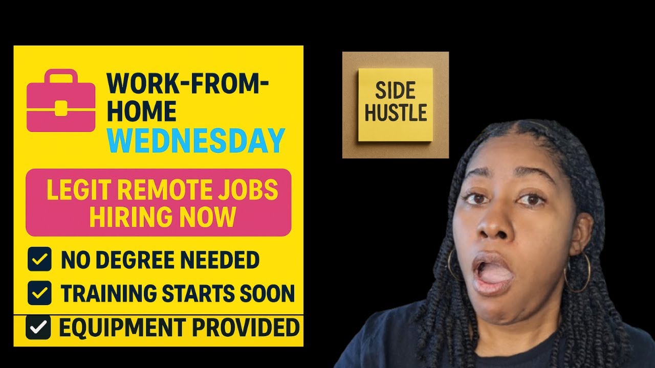 Work-From-Home Wednesday: 9 Remote Jobs Hiring Now | No Degree, Paid ...