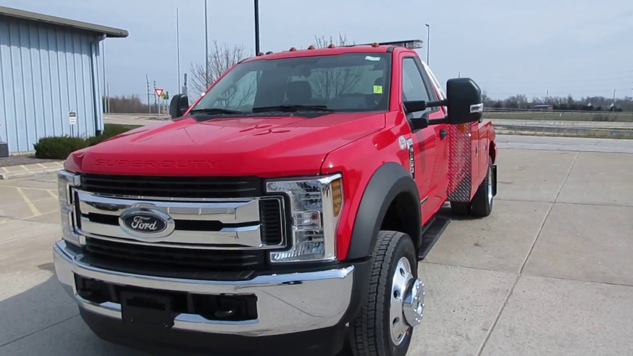 2018 Ford F550 4x4 With Vulcan 894 - YouTube