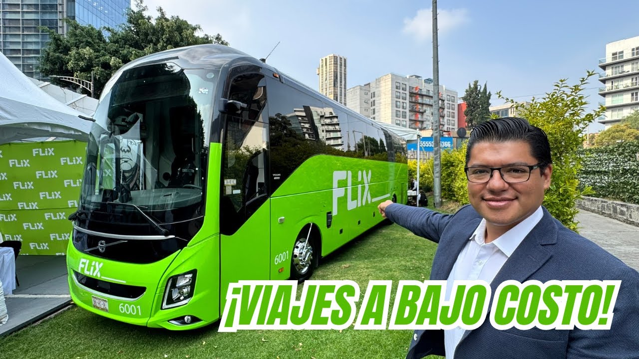 FLIX, el gigante de los autobuses llega a MÉXICO - YouTube