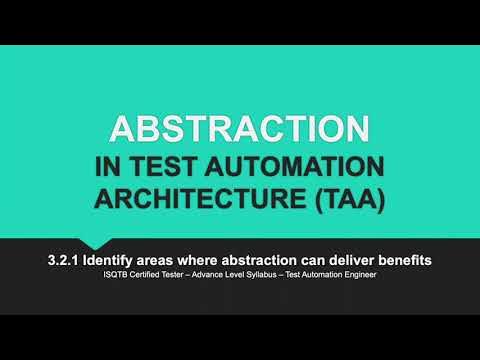 Mastering Test Automation: The Power of Abstraction | ISTQB CT-TAE ...
