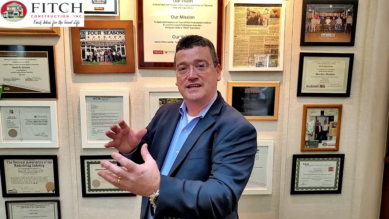 Dave from Fitch Construction saying hello - YouTube