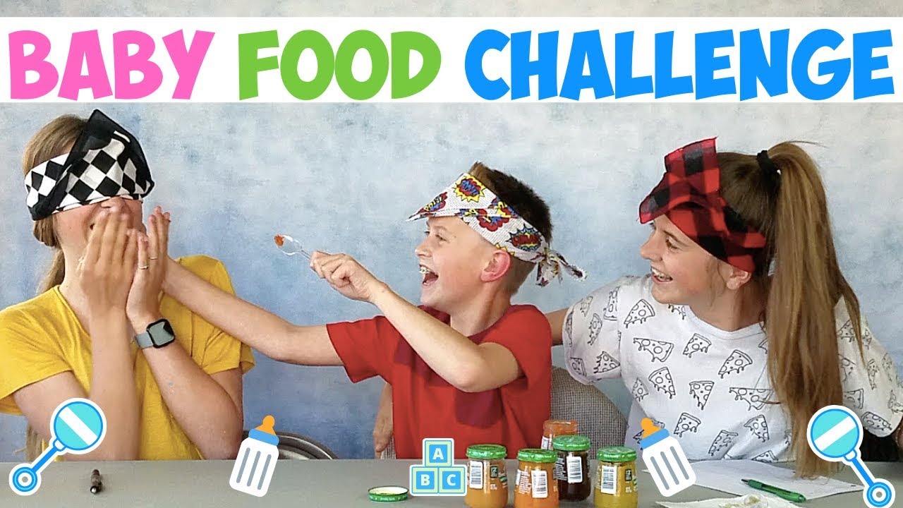 Baby Food Challenge | Who Made it Through this Baby Food Challenge ...