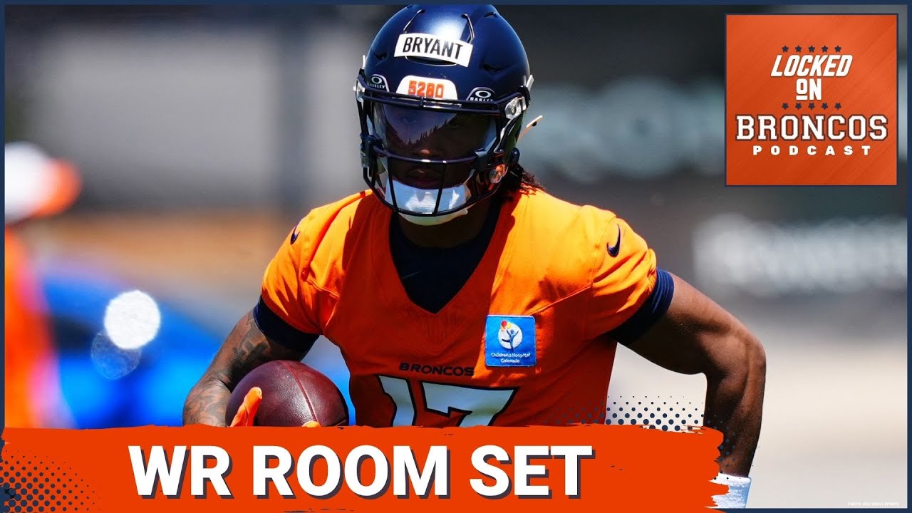 Denver Broncos Training Camp: Wide Receiver Room SET For 2025? - YouTube