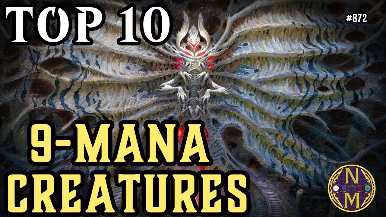 MTG TOP 10: 9 Mana Creatures - YouTube