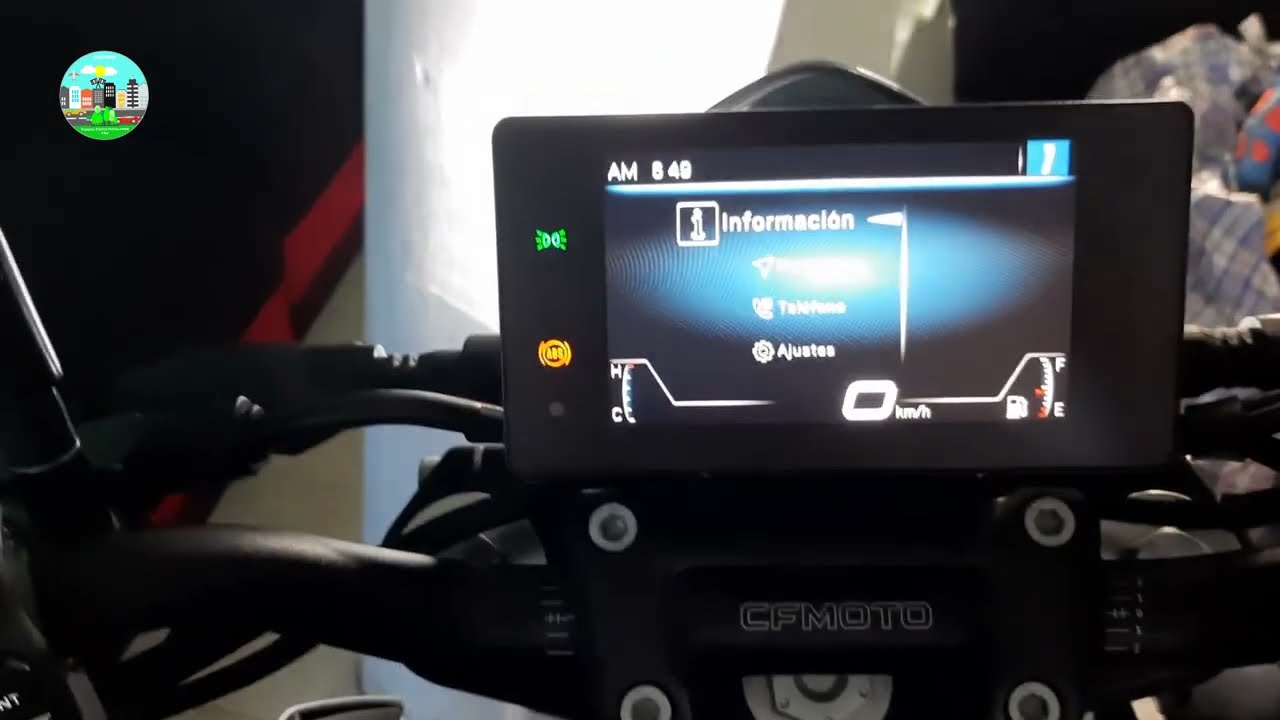 TABLERO TFT De La NK 250 Modelo 2022 - YouTube