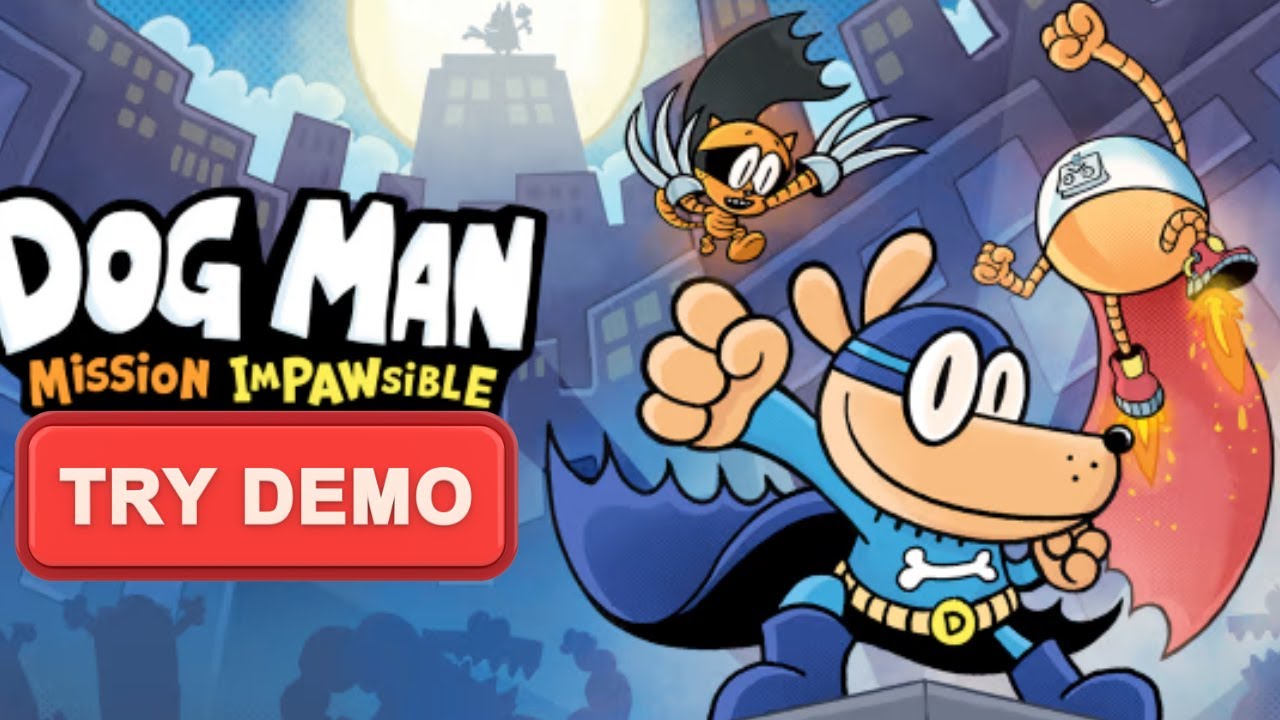 Dog Man: Mission ImPAWsible Full Demo Gameplay - YouTube