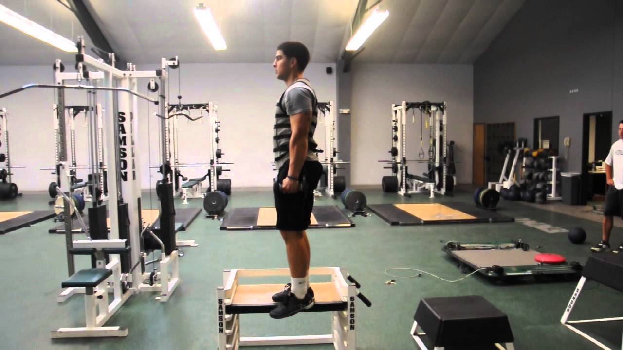 Single Leg Squat On Box - YouTube