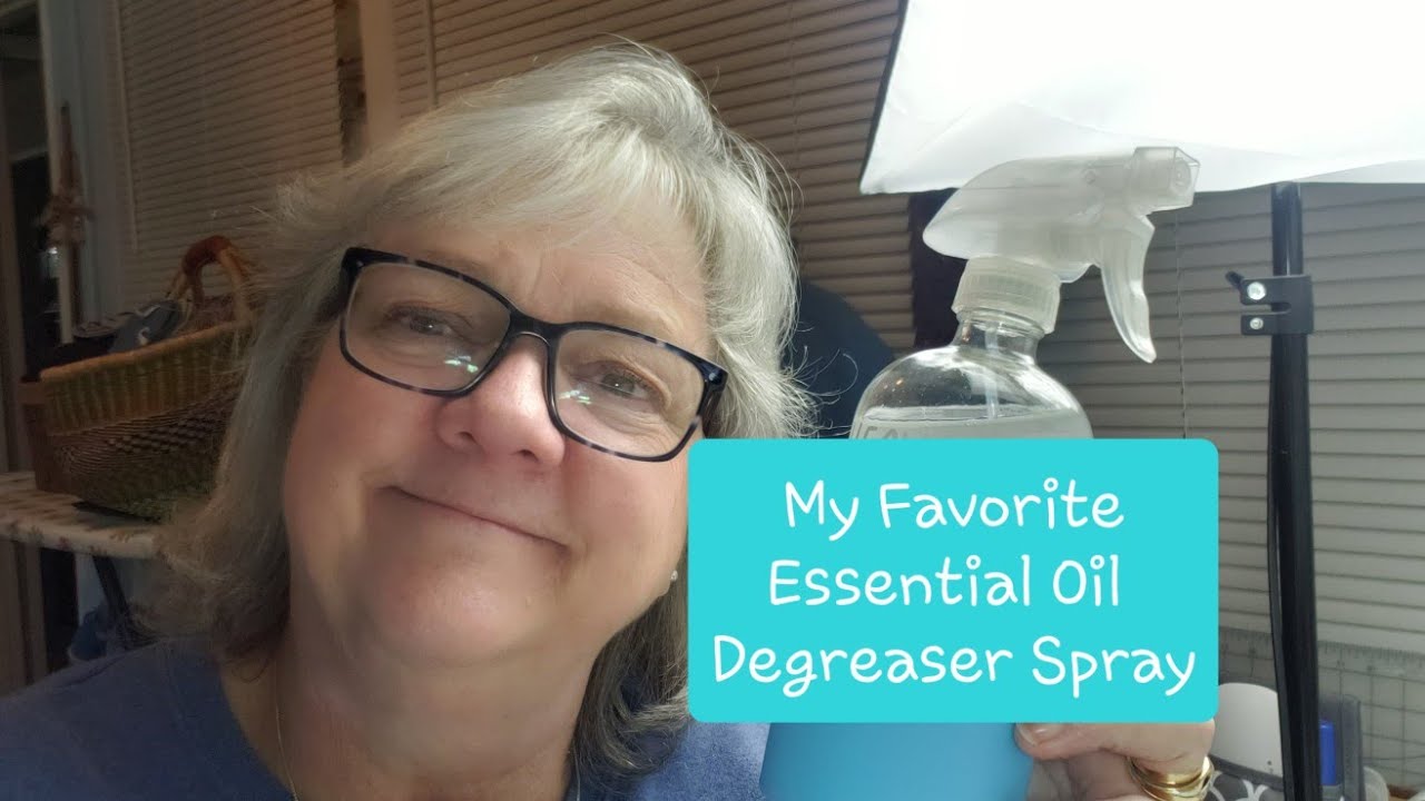 Essential Oil Heavy Duty Degreaser - YouTube
