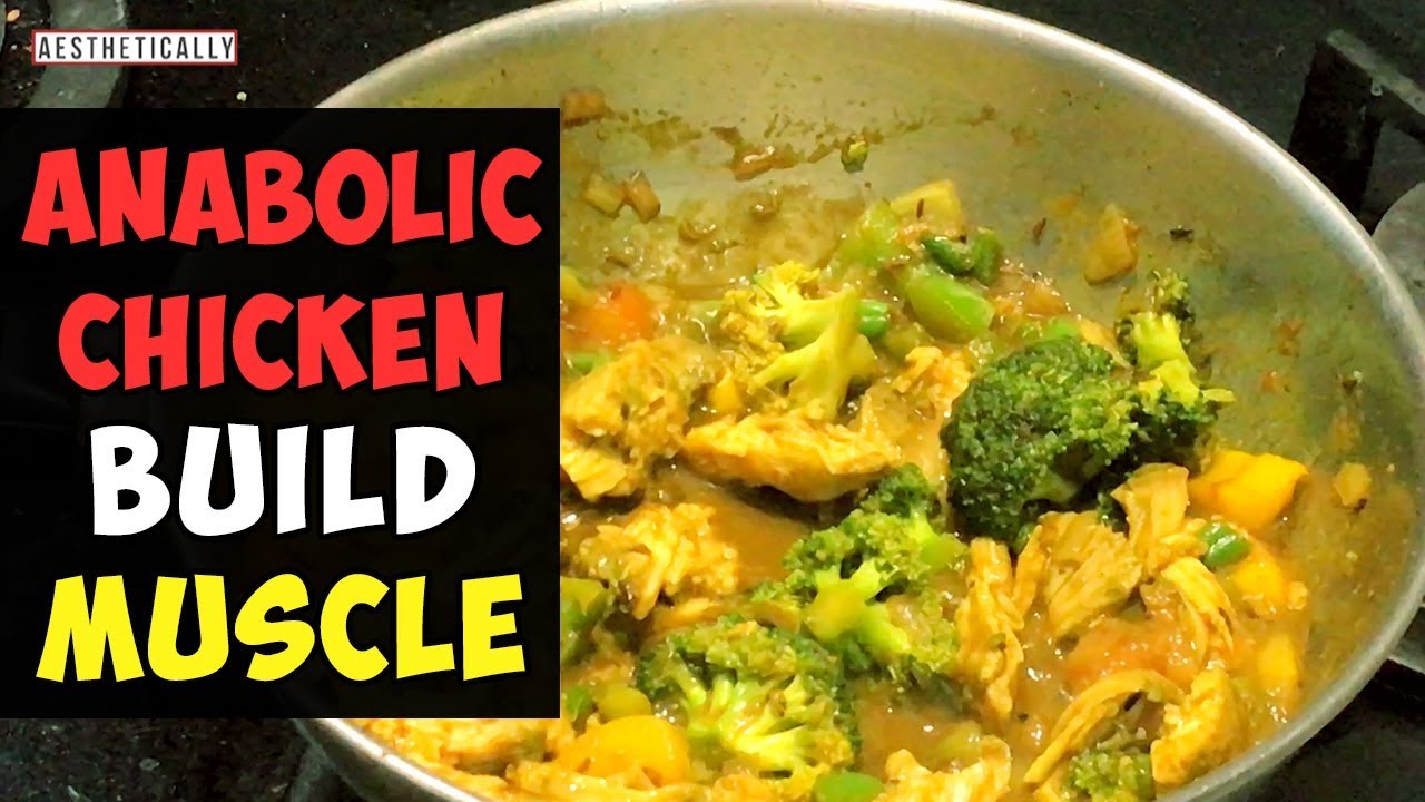 TASTY ANABOLIC CHICKEN (48G OF PROTEIN!!) | EASIEST BODYBUILDING ...