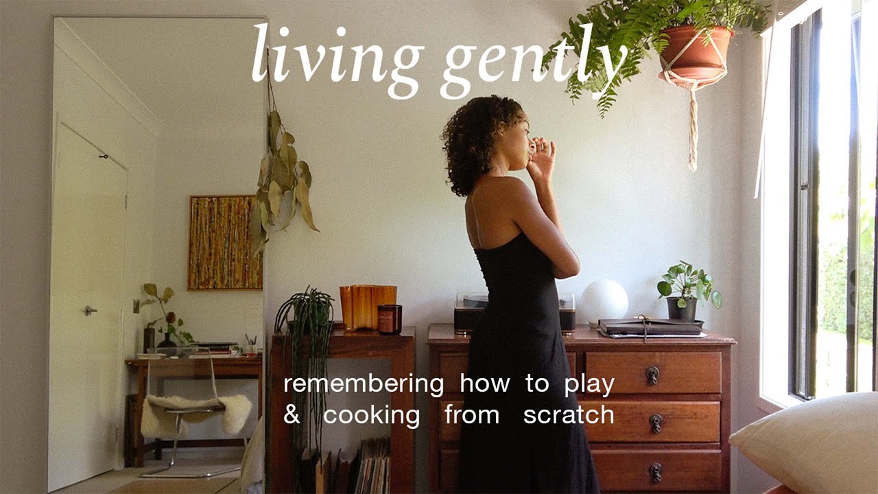 Living gently, being playful and cooking from scratch is so in for 2025 ...