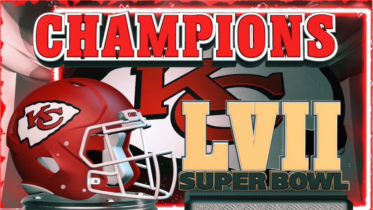 Superbowl LVI (56) Champions Kansas City Chiefs Animated Background ...