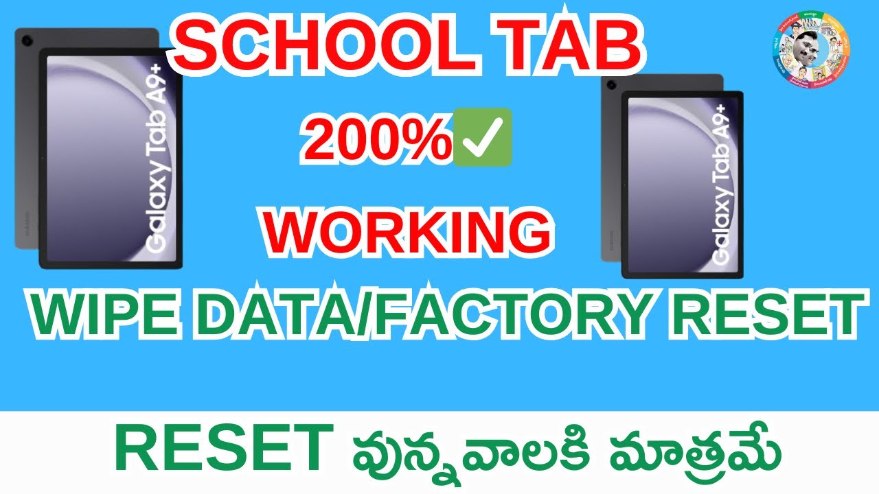 jagan anna tab reset | How to reset jagananna TAb school tab 2024 # ...