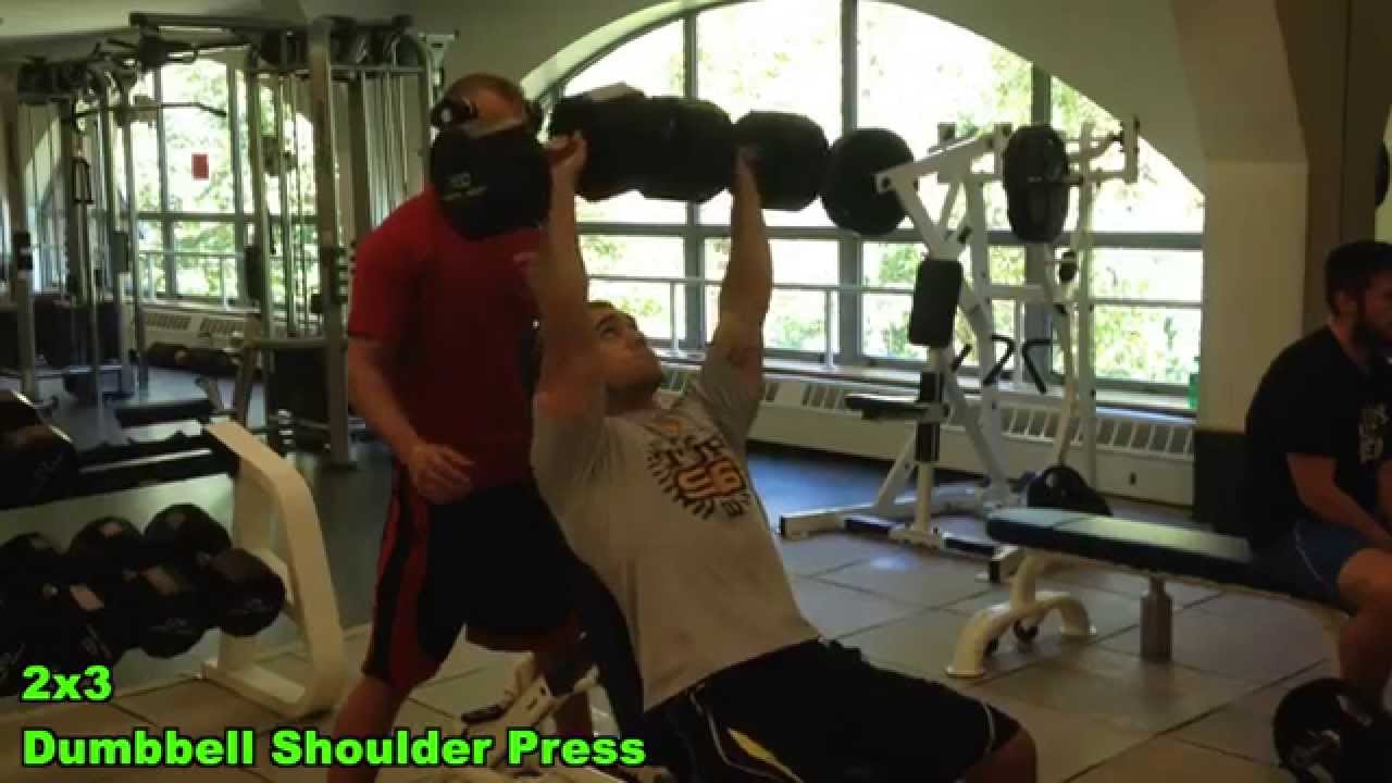 Heavy Shoulders/Arms Workout - Strength Training - YouTube