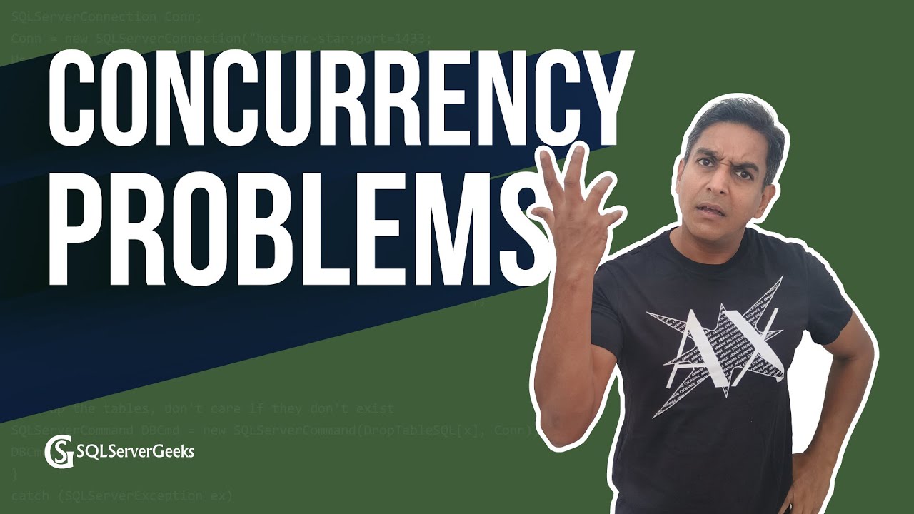 Concurrency Problems In Sql Server By Satya Ramesh Recorded Webinar Youtube