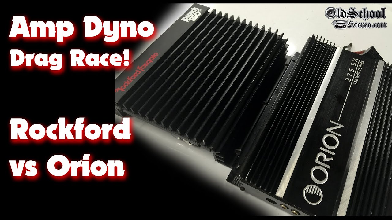 Old School Dyno Drag Race! Rockford Punch 150HD vs Orion 275sx - YouTube