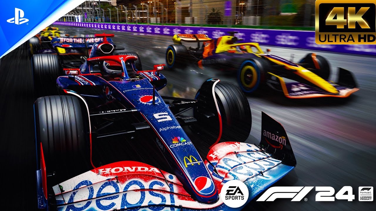 PEPSI HONDA LIVERY (PS5) F1 24 - YouTube