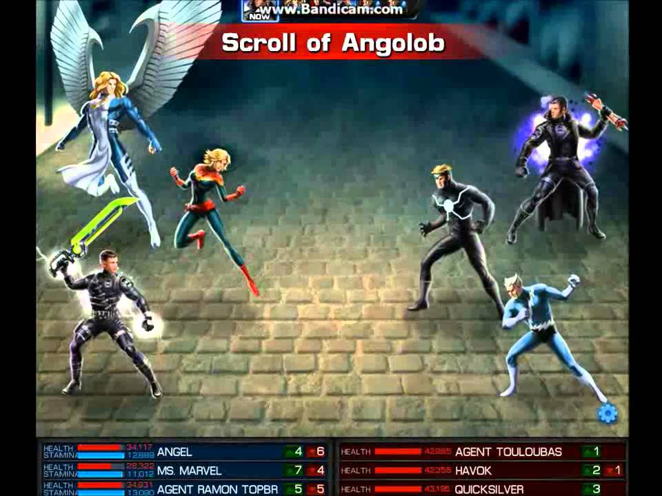 Angel & Captain Marvel - Marvel Avengers Alliance [MAA] - YouTube