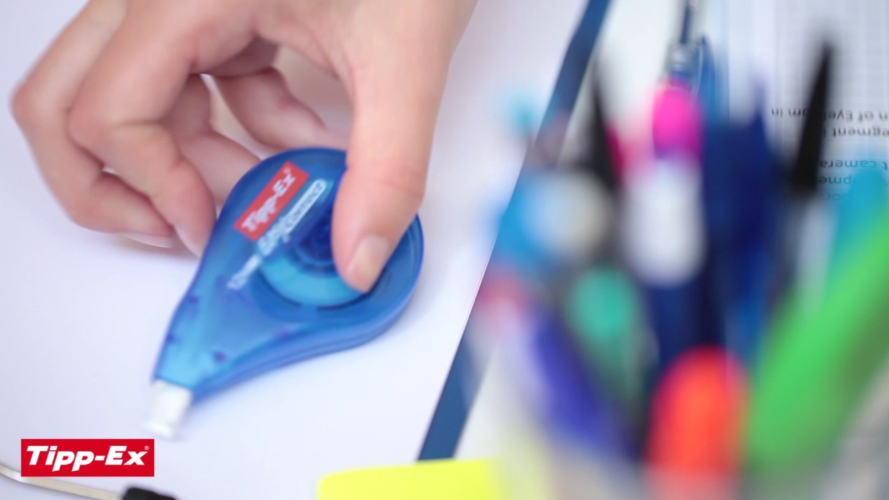 Tipp-Ex Easy Correct - YouTube