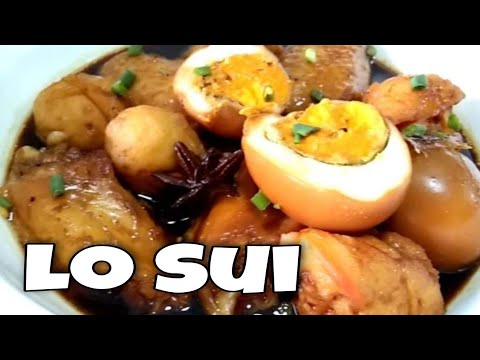 Chicken Wings Eggs and Meatballs Lo Sui || Simple Chinese Recipe - YouTube