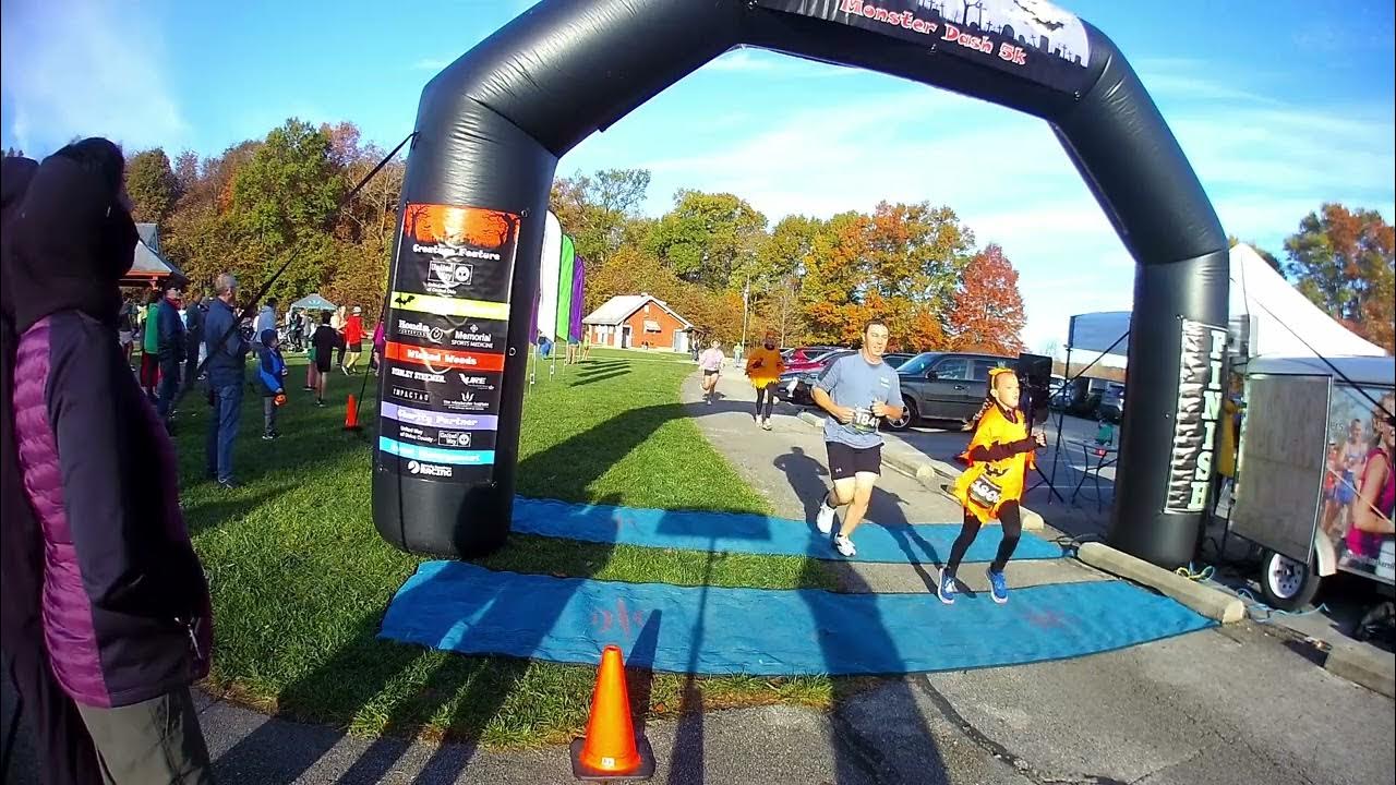 Finish the 2024 Monster Dash 5k | Columbus Ohio - YouTube