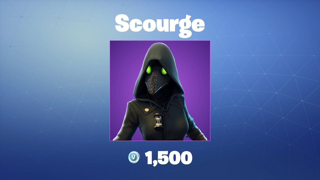 Scourge | Fortnite Outfit/Skin - YouTube