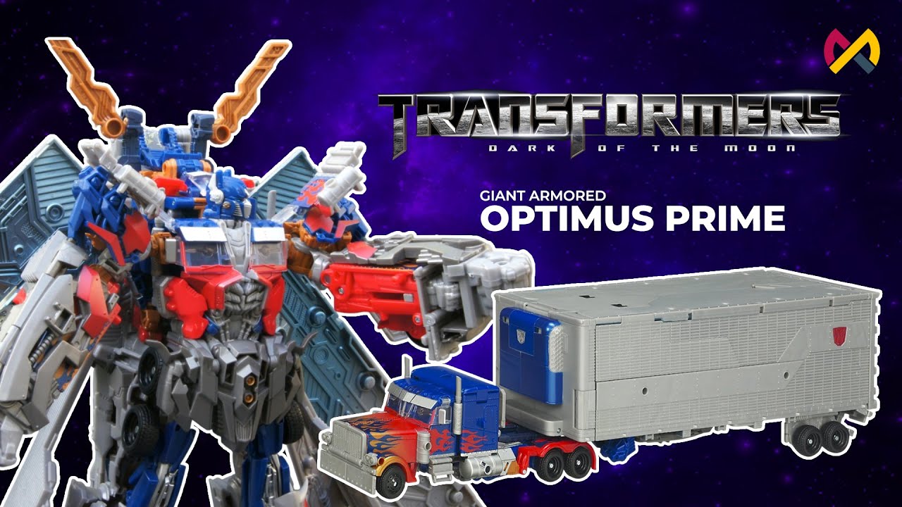 Trailer Becomes Giant Armor - Ultimate Optimus Prime | Transformers ...