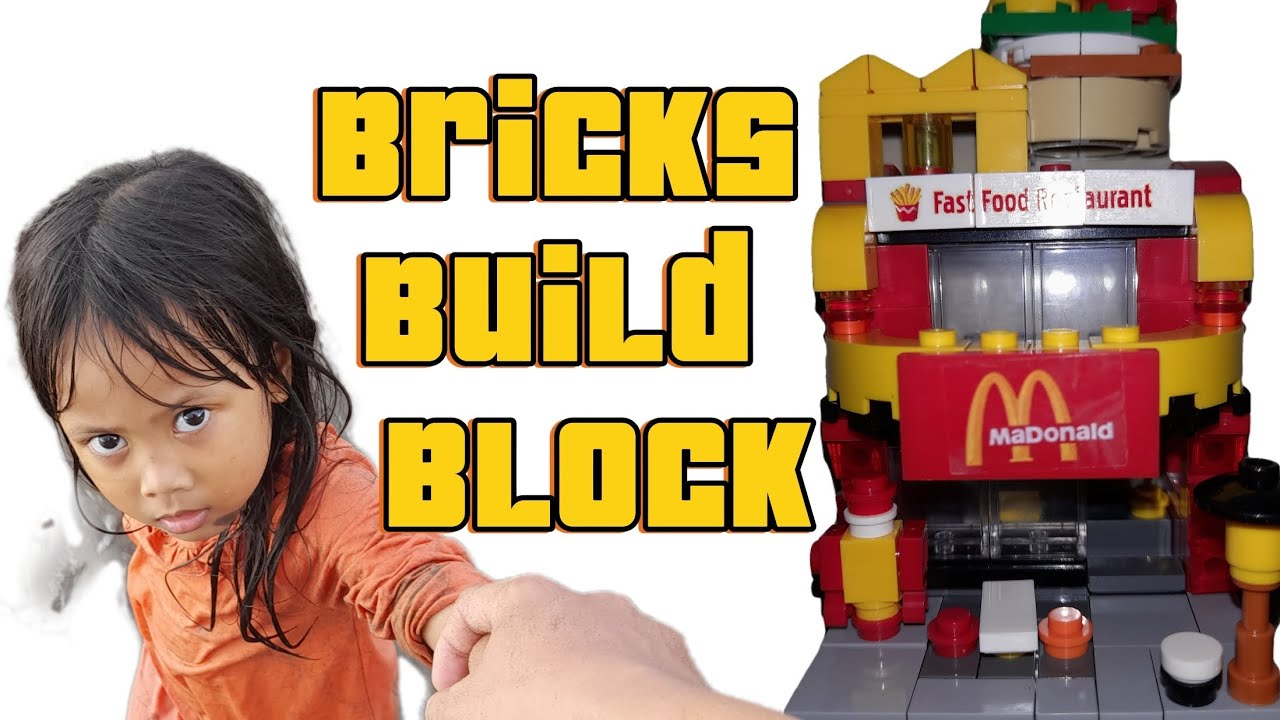 Bricks Build Block Fast Food || Building Block || Bricks Madonald ...