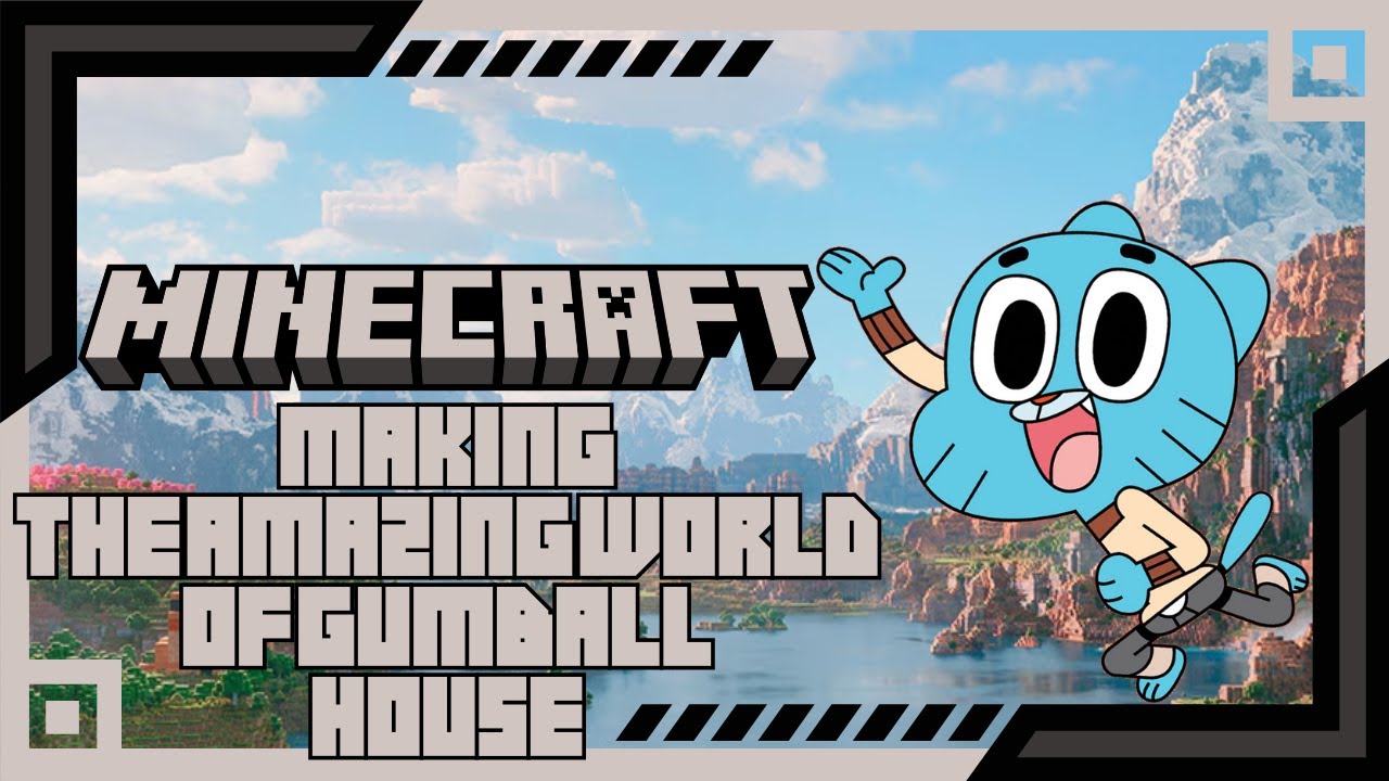 How To Make The Amazing World Of Gumball House | Minecraft Building ...