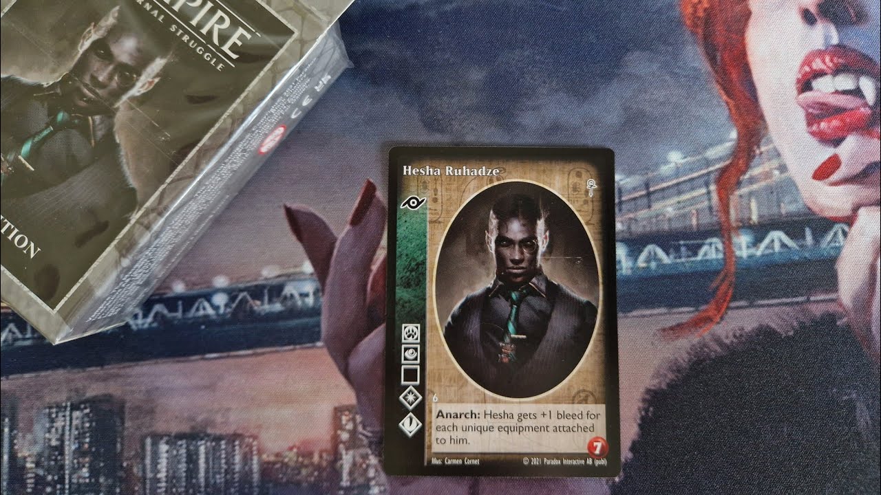 Unboxing The Ministry preconstructed starter deck | Vampire: the ...