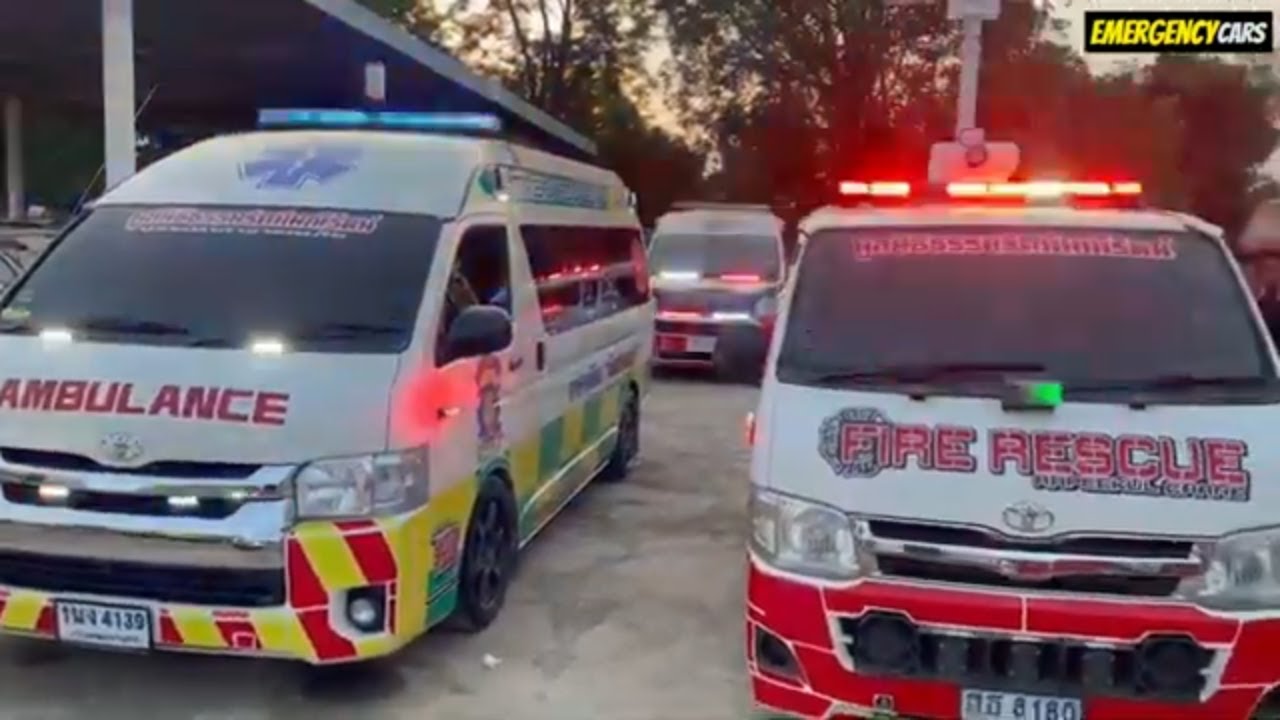 Emergency Ambulance Responding and Siren Sounds - YouTube