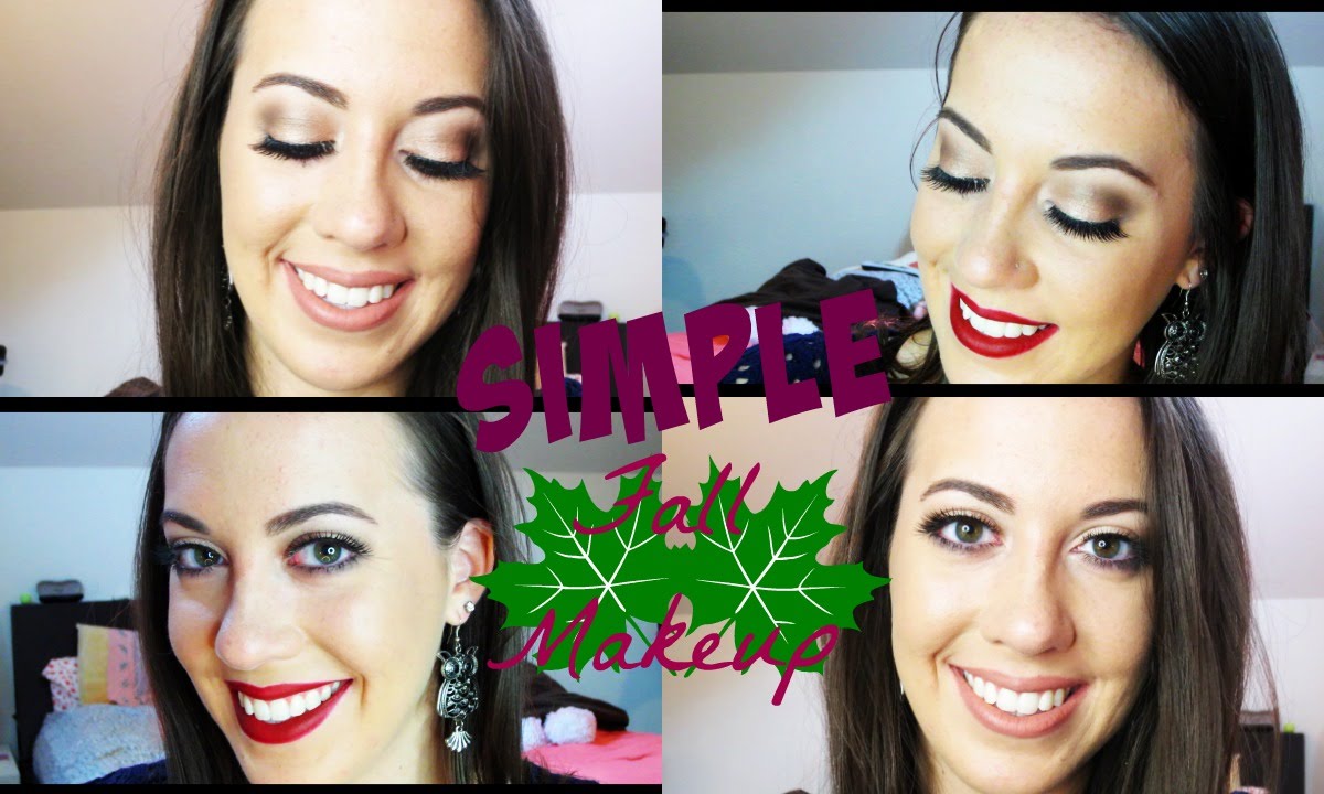 Simple Fall Makeup Youtube