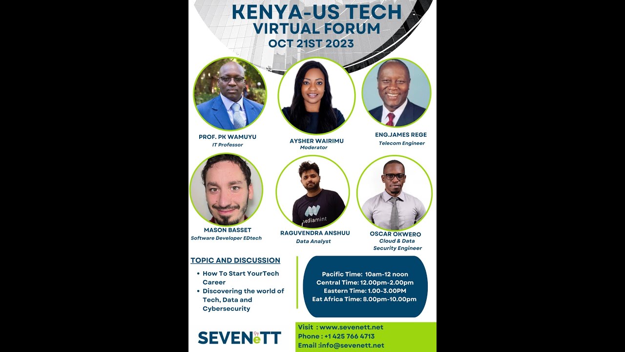 Kenya - USA Tech Forum 2023 - YouTube