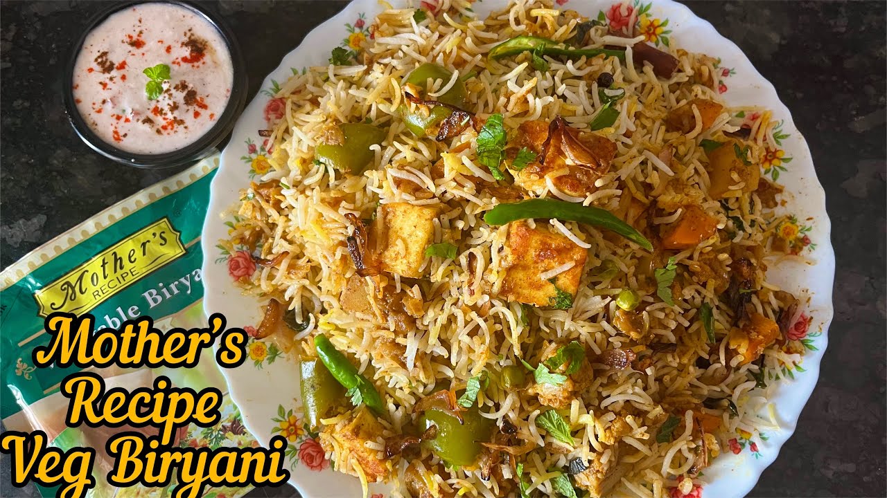 Mother’s Recipe Vegetable Biryani Mix | Mother’s Recipe Veg Biryani ...