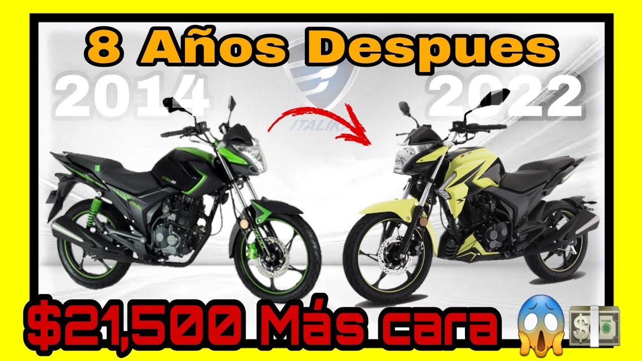 EVOLUCIÓN DE LA ITALIKA 150Z ¿Cuanto a cambiado en 8 años? - YouTube