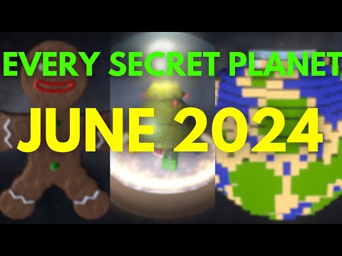 How To Unlock EVERY Secret Planet June 2024 | Solar Smash